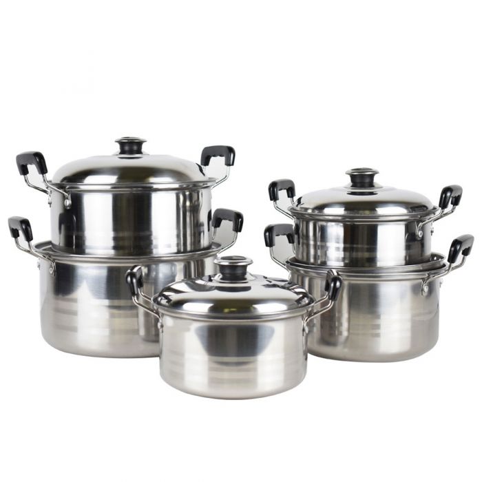 Stainless Steel Casserole Series 5 Pcs Set